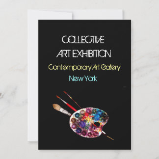 Art Exhibition Invitations & Announcements | Zazzle