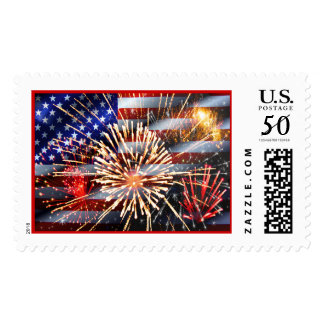 Fireworks Postage Stamps | Zazzle