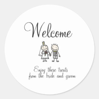 Welcome Stickers | Zazzle