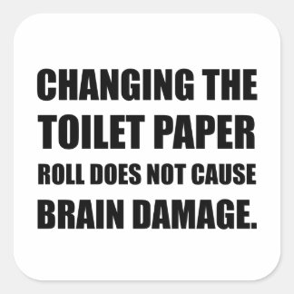 Toilet Paper Stickers | Zazzle