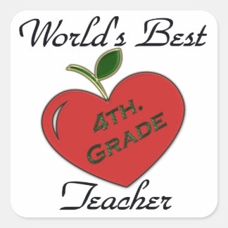 4th Grade Stickers | Zazzle