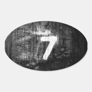 Number 7 Stickers | Zazzle