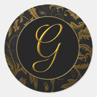 Letter G Stickers | Zazzle