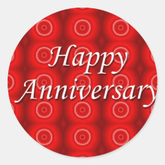 Happy Anniversary Stickers | Zazzle