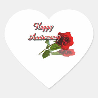 Happy Anniversary Stickers | Zazzle