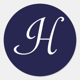 Letter H Stickers | Zazzle
