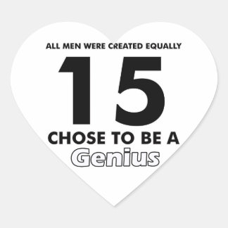 Number 15 Stickers | Zazzle