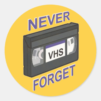 Vhs Stickers | Zazzle