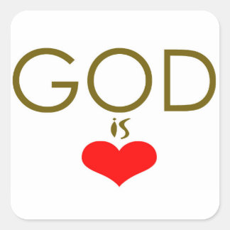 God Is Love Stickers | Zazzle