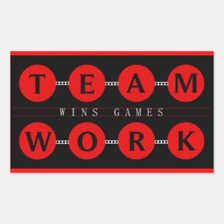 Teamwork Stickers | Zazzle