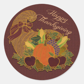 Thanksgiving Stickers | Zazzle