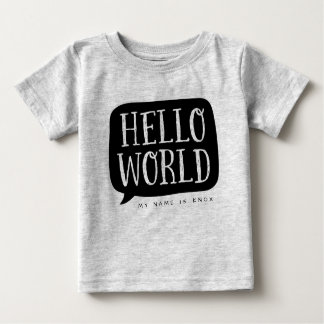 Hello World T-Shirts & Shirt Designs | Zazzle