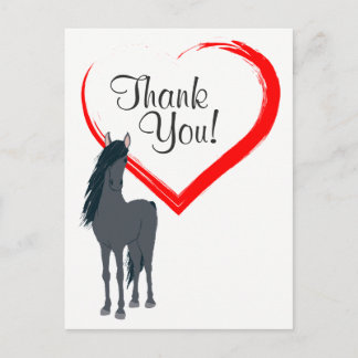 Horse Thank You Cards - Invitations, Greeting & Photo Cards | Zazzle
