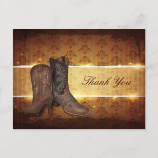 Cowboy Thank You Cards | Zazzle
