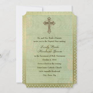 Catholic Wedding Invitations & Announcements | Zazzle