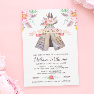 Boho Invitations & Announcements | Zazzle