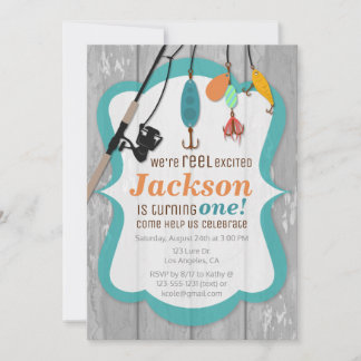 Fishing Invitations & Announcements | Zazzle