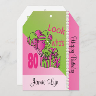 Funny 80th Birthday Invitations & Announcements | Zazzle