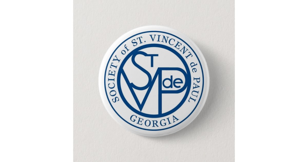 SVdP Logo Button | Zazzle