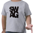 Swag - Black Hoodie | Zazzle