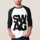 Swag - Black Hoodie | Zazzle