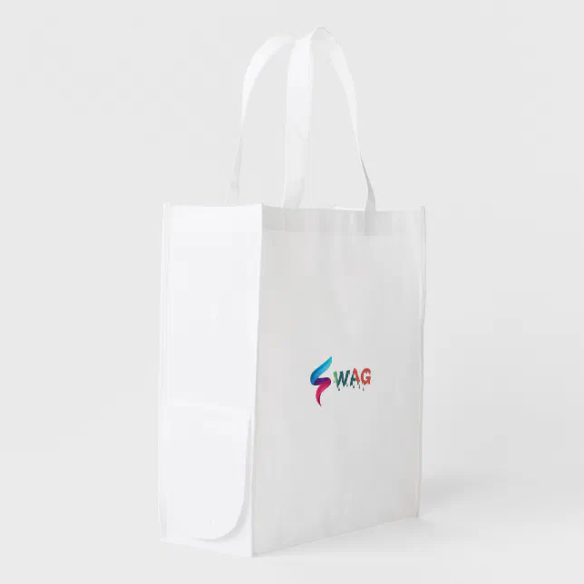 Swag Reusable Grocery Bag | Zazzle