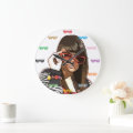 Swag Wall Clock | Zazzle
