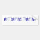 SWAGGER WAGON BUMPER STICKER | Zazzle.com