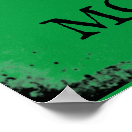 Swamp Monster Halloween Prop Poster | Zazzle