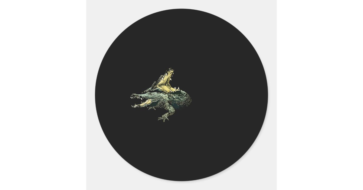 Swamp People Choot 'Em Classic Round Sticker | Zazzle