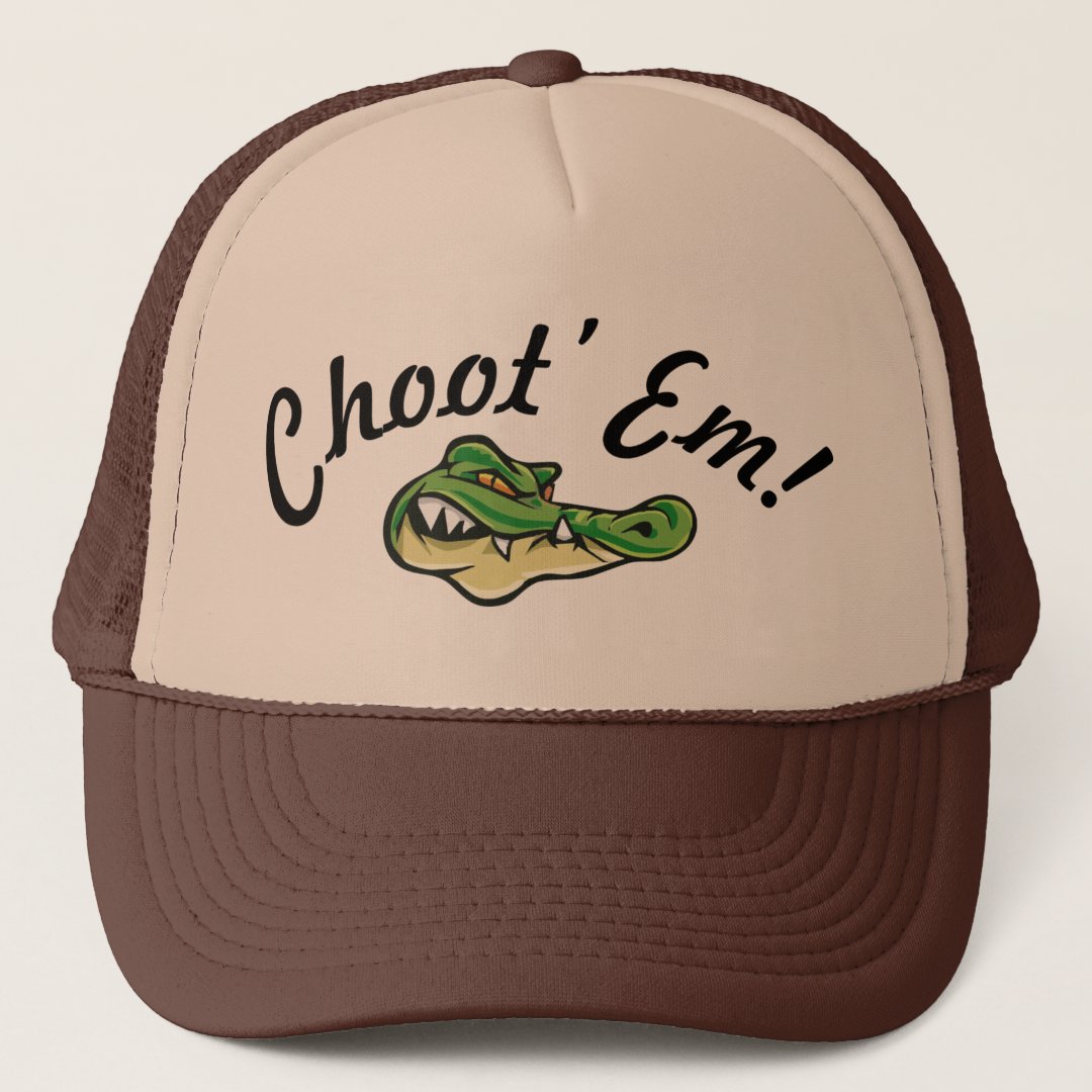 Swamp People - Choot' Em! Hat! Trucker Hat | Zazzle