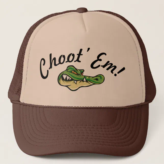 Swamp People - Choot' Em! Hat! Trucker Hat | Zazzle