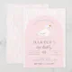 Swan Birthday Invitation | Swan Invitations | Zazzle