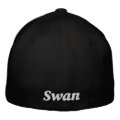 Swan Embroidered Baseball Cap | Zazzle