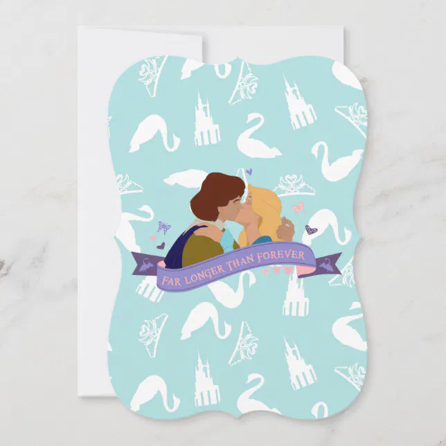 Swan Princess birthday card invite | Zazzle