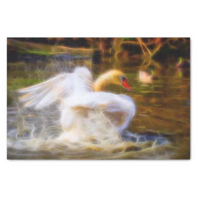 Swan Tissue Paper | Zazzle
