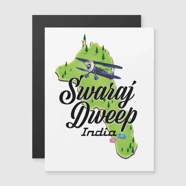Swaraj Dweep India map | Zazzle