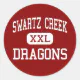 Swartz Creek - Dragons - High - Swartz Creek Classic Round Sticker | Zazzle