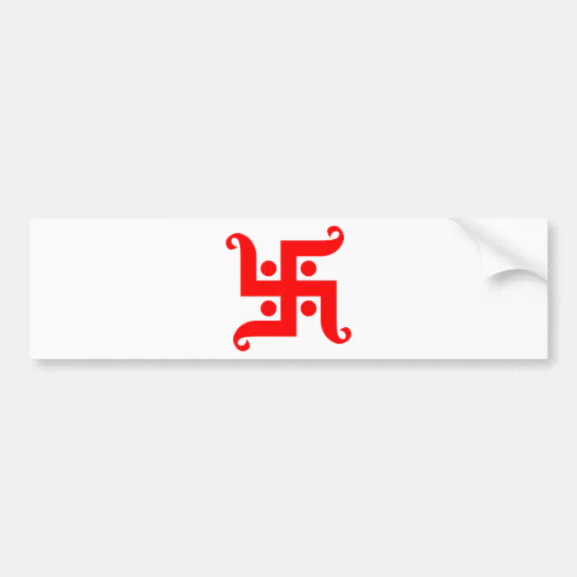 swastika bumper sticker | Zazzle