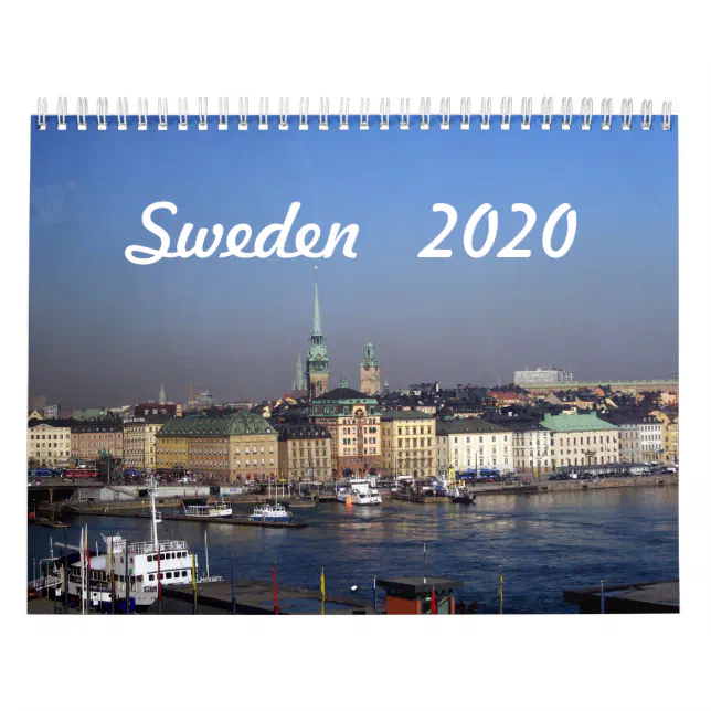 Sweden - 2020 Calendar | Zazzle