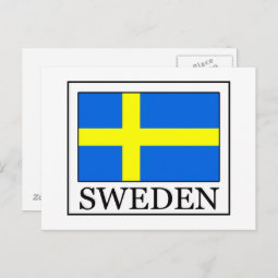 Sweden Postcard | Zazzle