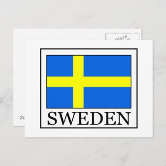 Sweden Postcard | Zazzle