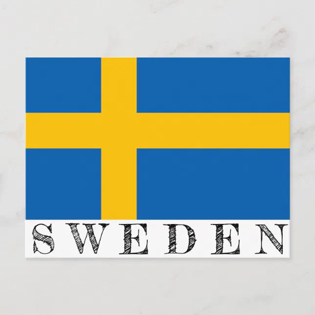 Sweden postcard | Zazzle