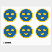 Swedish Air Force Roundel Sticker | Zazzle