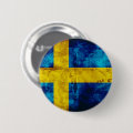 Swedish Flag Button | Zazzle