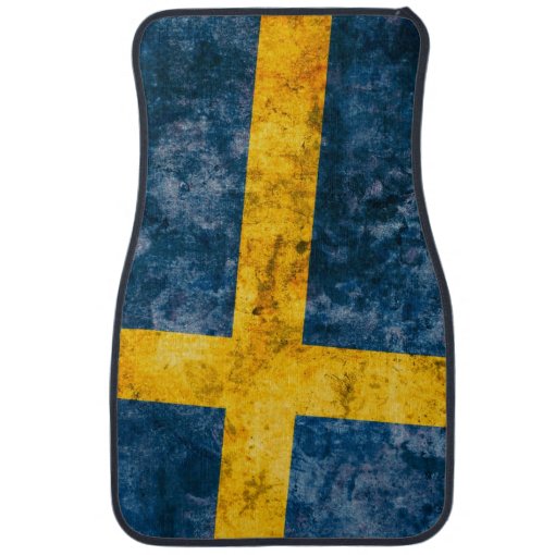 Swedish Flag Car Floor Mat | Zazzle