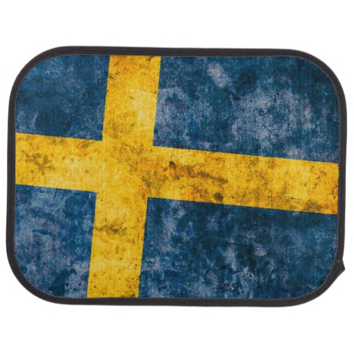 Swedish Flag Car Floor Mat | Zazzle