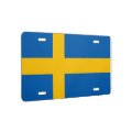 Swedish Flag License Plate | Zazzle