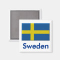 Swedish Flag Magnet | Zazzle