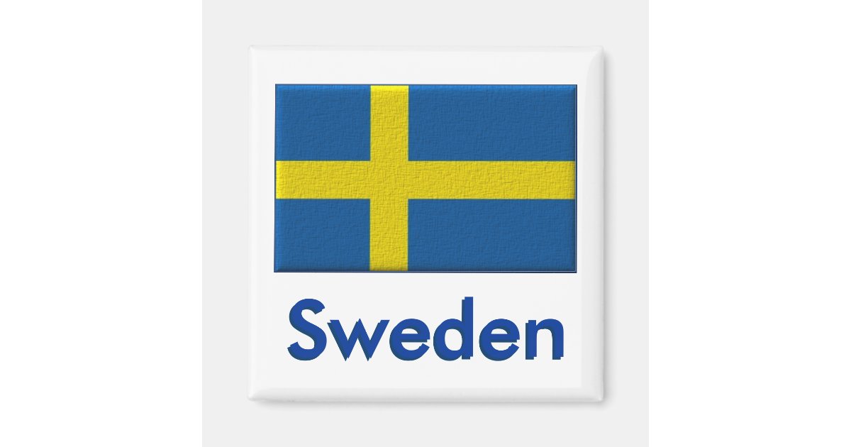 Swedish Flag Magnet | Zazzle